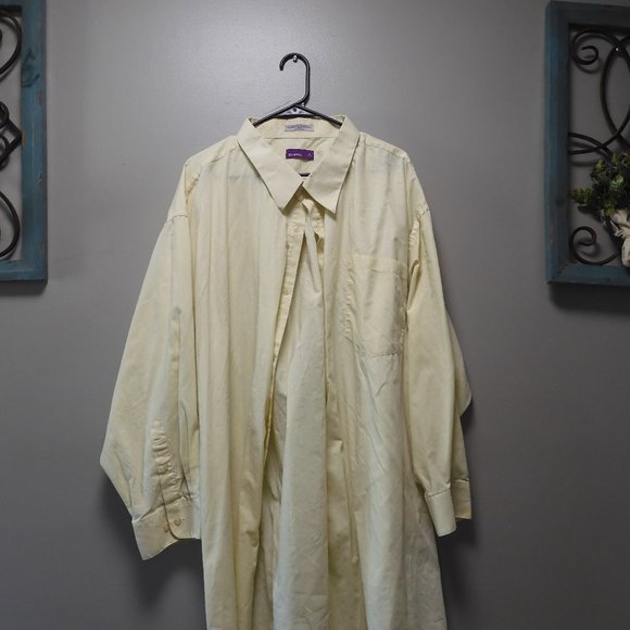 New Gen | Shirts | New Gen 22 3435 Long Sleeve Dress Shirt Yellow ...